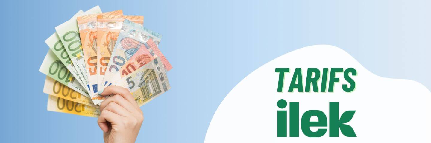 Tarifs Ilek : Grille tarifaire et prix du kWh d'électricité et de gaz vert