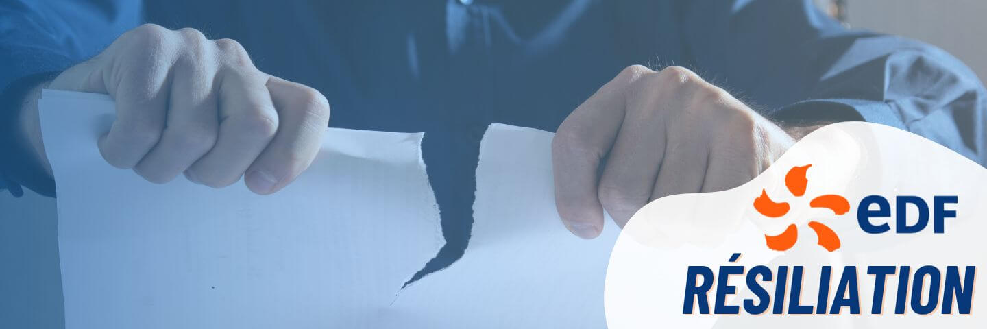 Résilier Contrat EDF : Service de Résiliation en ligne / téléphone